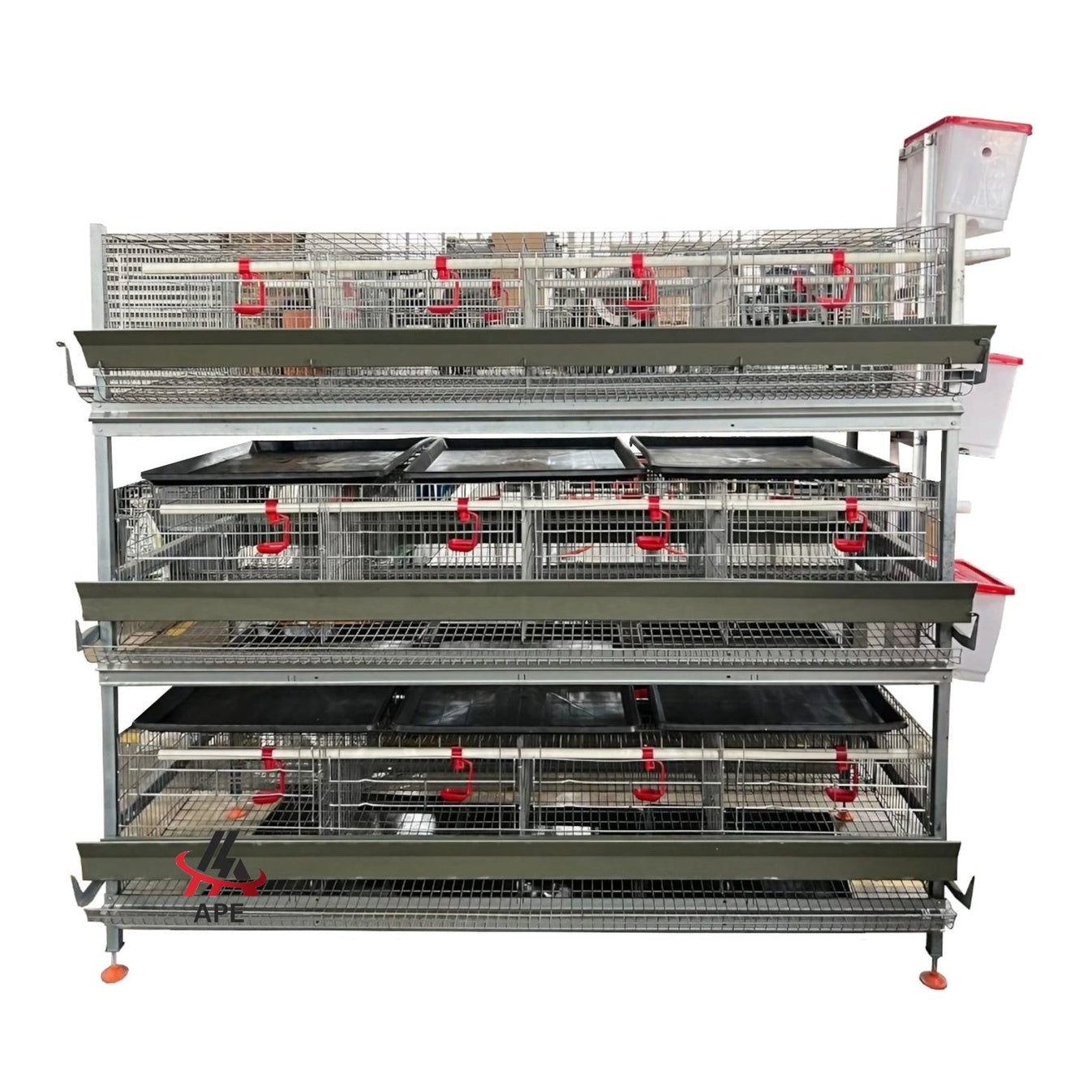 120 Layer Chicken Cage H Frame – African Poultry Equipment